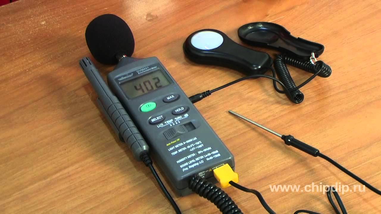 4 in 1 Multimeter Test Instrument DVM 401 - YouTube