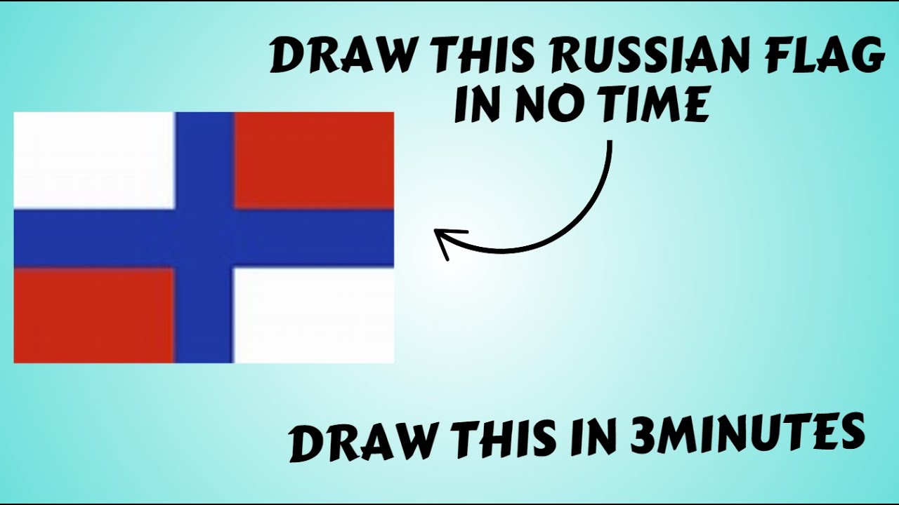How to draw a flag of Tsardom of Russia - YouTube