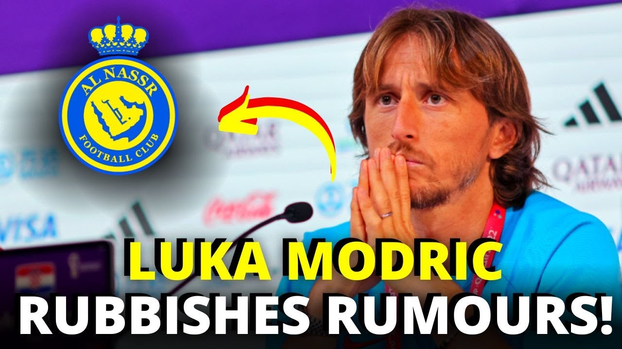 🚨NEWS! Luka Modric talks about his possible renewal with Real Madrid ...