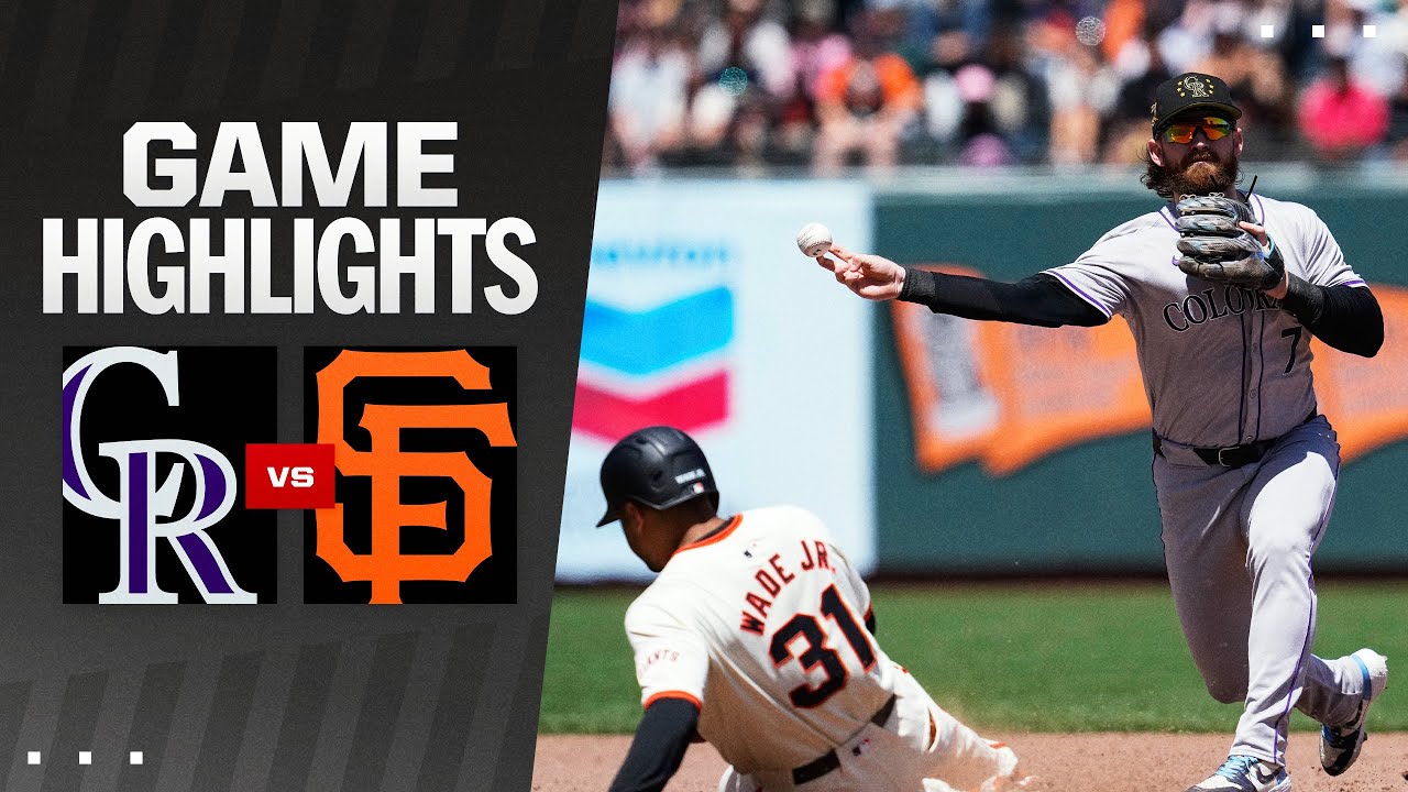 Rockies vs. Giants Game Highlights (5/19/24) | MLB Highlights - YouTube