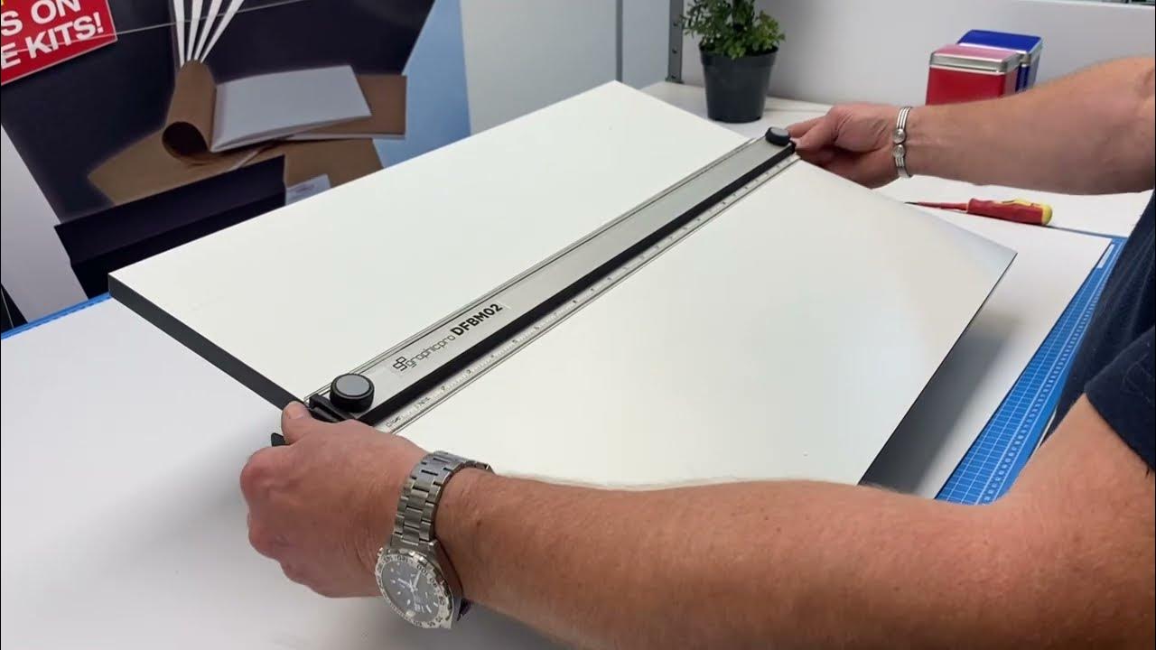 GraphicPro A2 Drawing Board - YouTube