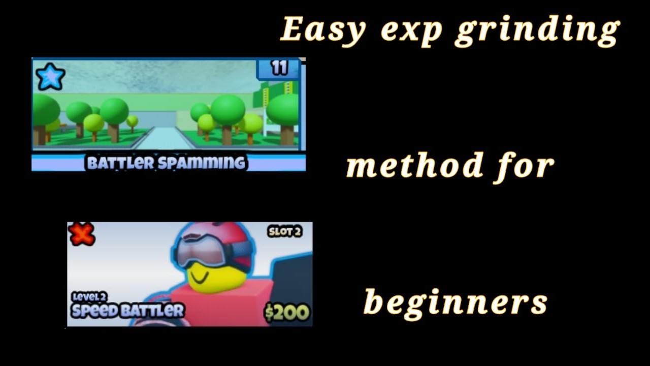 Easy Grinding method for beginners in the battle bricks roblox - YouTube