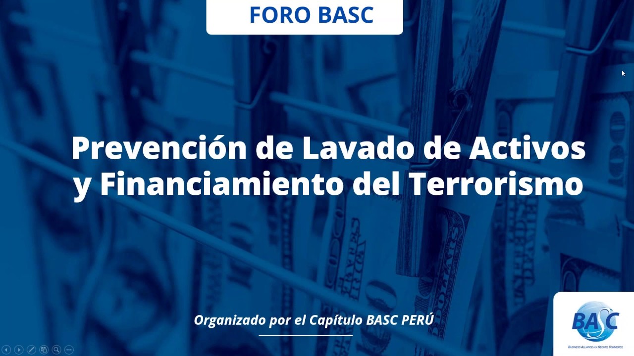 Foro Prevención De Lavado De Activos Y Financiamiento Del Terrorismo