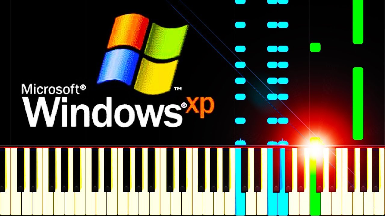 WINDOWS XP SONATA - Piano Tutorial - YouTube