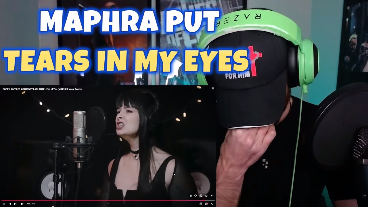 MAPHRA - End Of You | INSANE VOCAL RANGE! Reaction - YouTube
