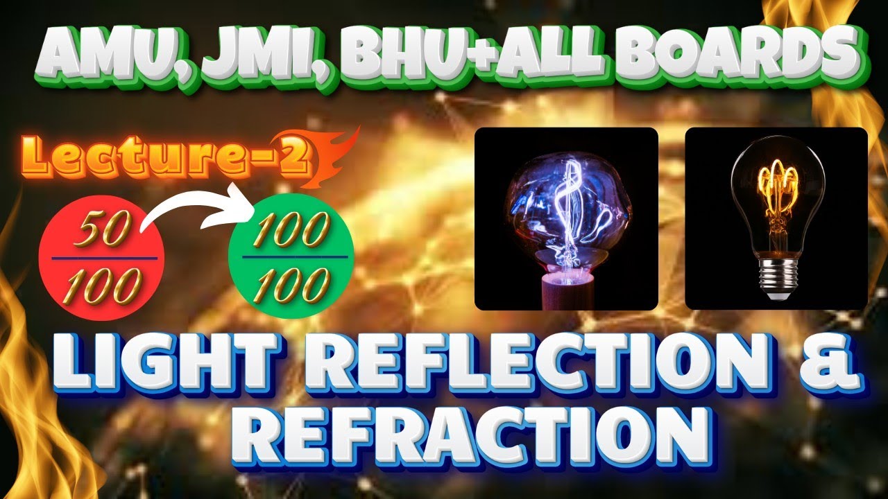 PHYSICS L2- LIGHT | SCIENCE | CBSE AMU JMI 10TH BOARD REVISION | AMI ...