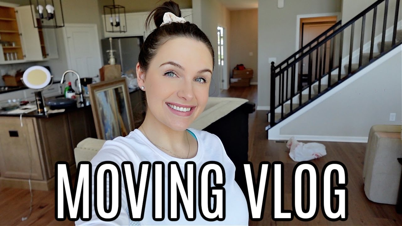 MOVING VLOG: exciting deliveries + first night in the new house! - YouTube