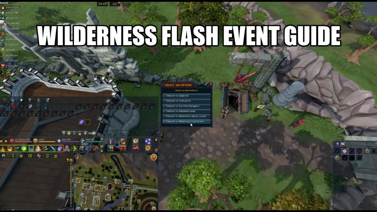 Wilderness Flash Event guide | Runescape 3 - YouTube
