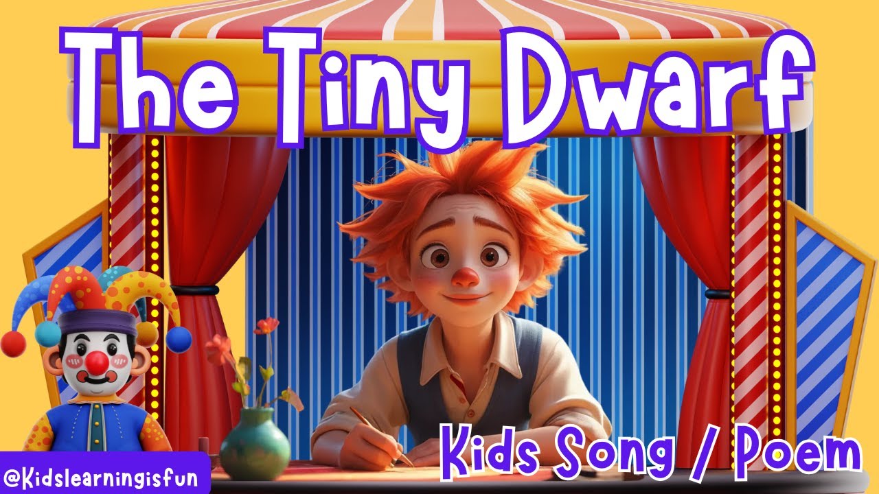 The Tiny Dwarf l Rhymes l Poem l Childrens song l kids music l Dwarf ...