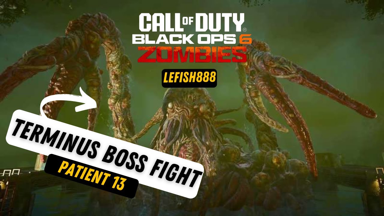 TERMINUS EASTER EGG BOSS FIGHT IN 2025 BO6 ZOMBIES - YouTube