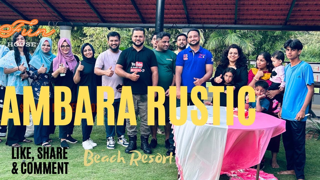 UNLIMITED FOOD AND GAMES FOR JUST 999/- AT AMBARA RUSTIC ||BUDGET ...