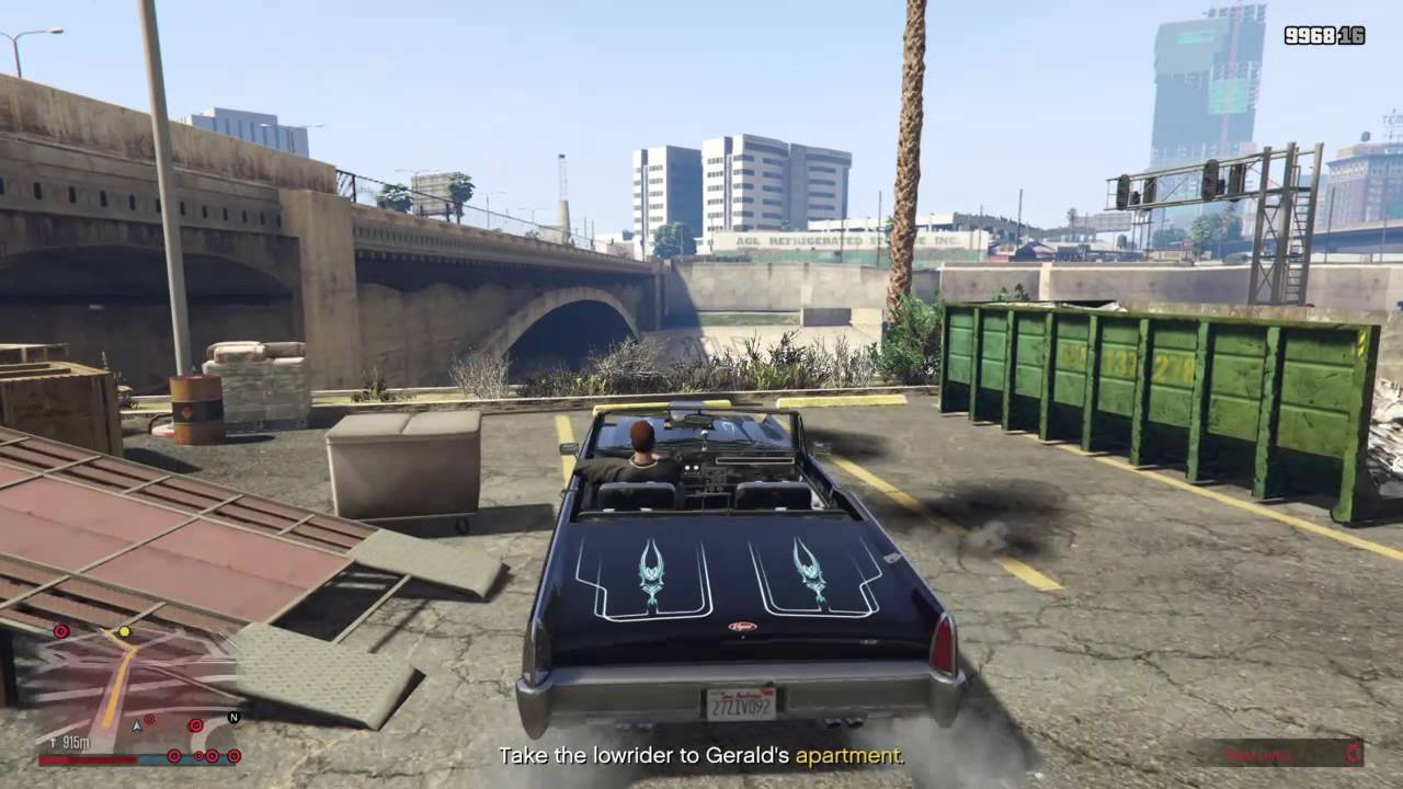 GTA V close call - YouTube