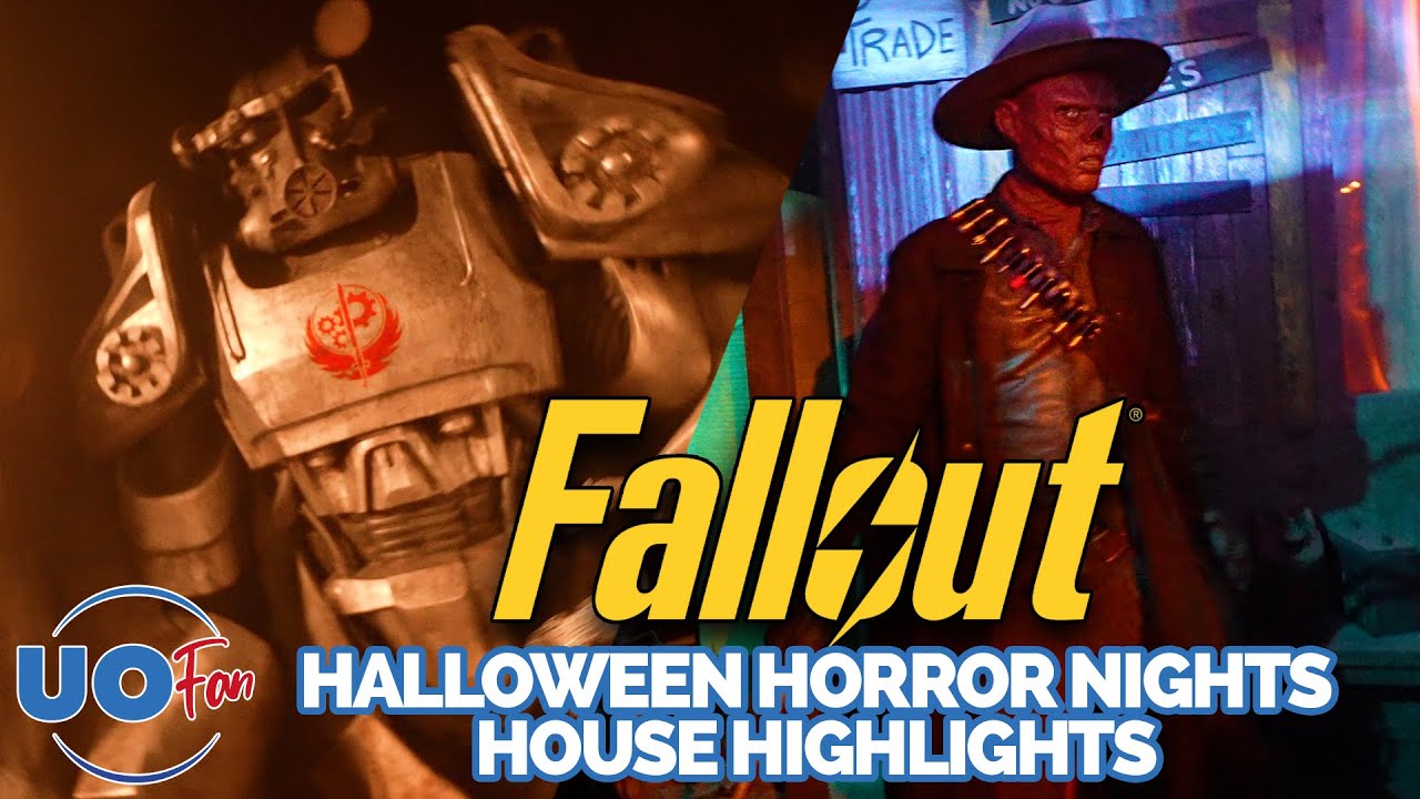 Fallout | HHN 34 House Highlights | Universal Orlando Halloween Horror ...