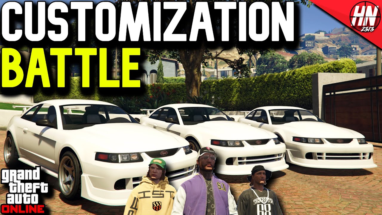 Vapid Dominator ASP Customization Battle | GTA Online - YouTube