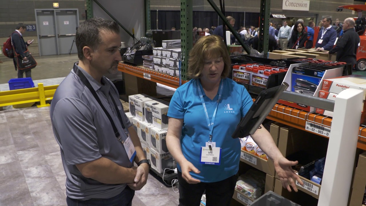 Review of Locus Robotics at PROMAT 2017 | Locus Booth at ProMat 2017 ...