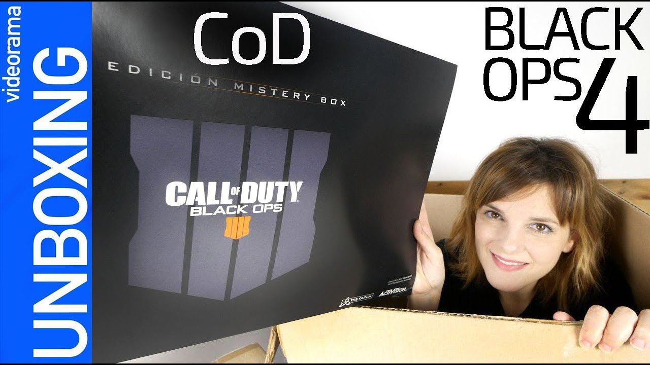 Call of Duty: Black Ops 4 unboxing MISTERY BOX - YouTube