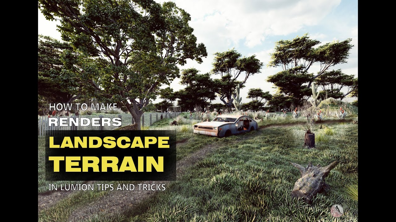 How To Make Realistic Landscape Terrain in Lumion 10- SERIES - 28 - YouTube