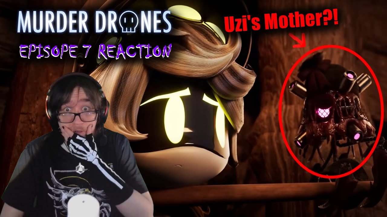 UZI'S MOM IS ALIVE?! | MURDER DRONES EPISODE 7 REACTION - YouTube