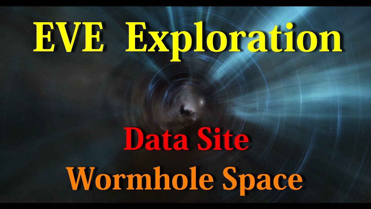 Exploration part 1 - Data Site & Wormhole - EVE Online - YouTube