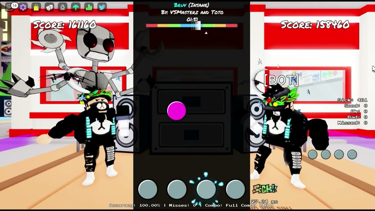 Funky friday Roblox Choke PFC 99.64 - YouTube