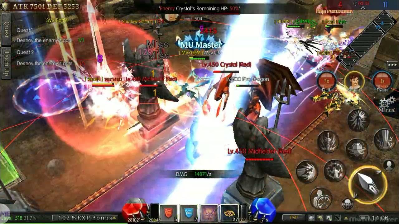 MU Asension - MEVIUS - 3V3 19/12/24 - YouTube