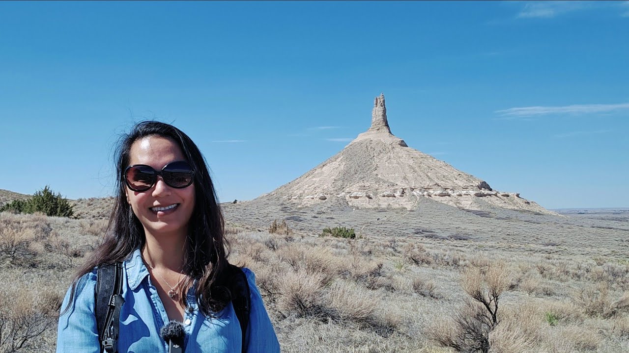 Chimney Rock National Historic Site in Bayard, Nebraska - YouTube