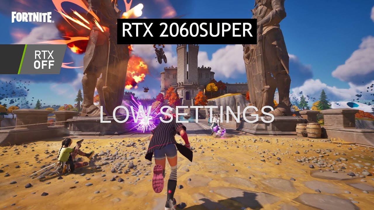 Fortnite RTX 2060super - Low Settings - DX11 - 240fps Benchmark - YouTube
