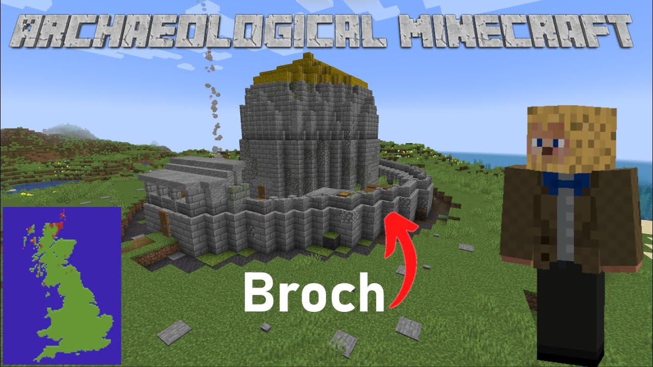 Archaeological Minecraft - Brochs - YouTube