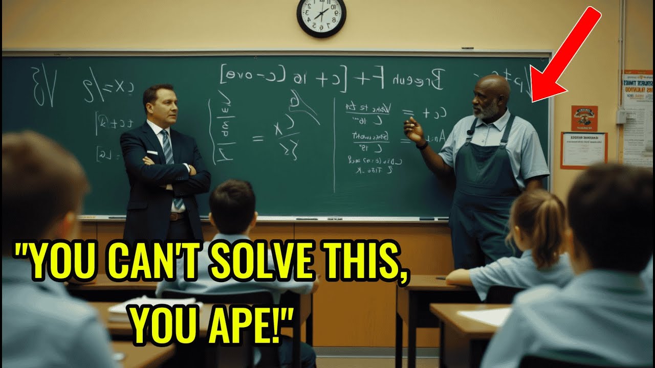 Janitor Was Asked to Solve a Math Problem as a Joke…Then He Blew ...
