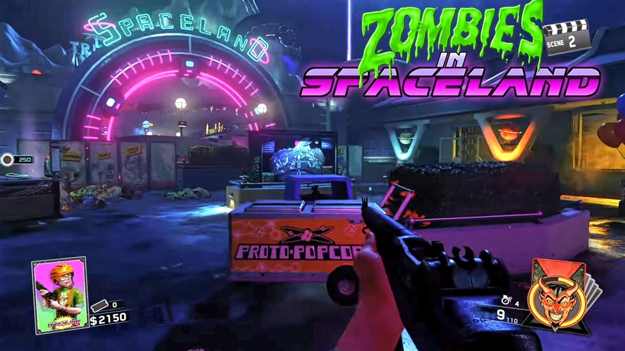 Zombies In Spaceland - Call Of Duty Infinite Warfare Zombies Gameplay ...
