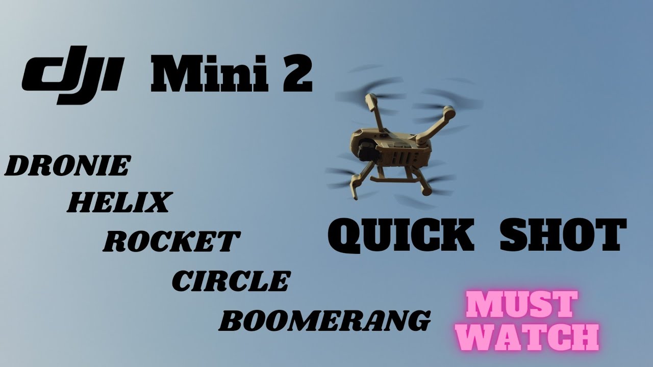 dji mini 2 Quickshot | All Quick Shot Mode amazing view@techandfunbyvs ...
