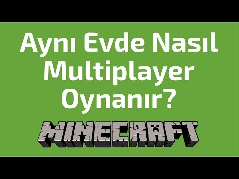 Aynı Evde-Modemde - Çok Oyunculu Minecraft, Multiplayer Minecraft Nasıl Oynanır