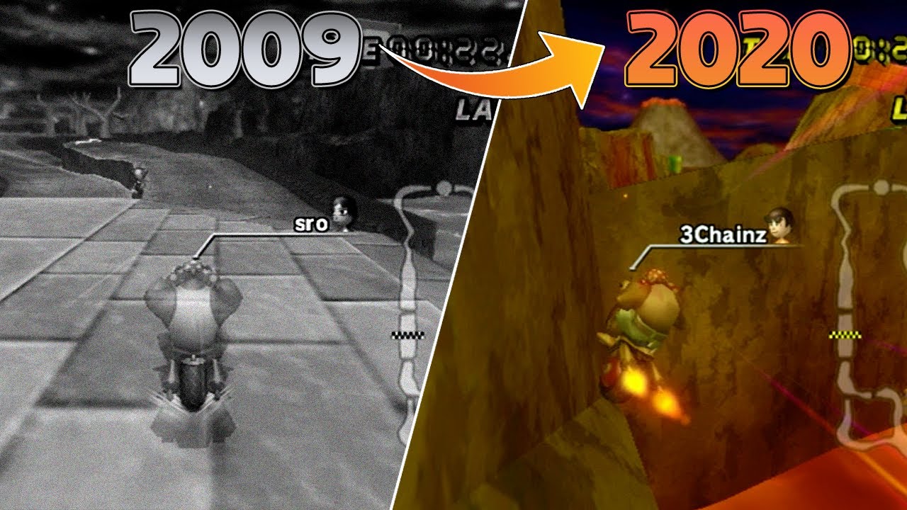 Evolution of Mario Kart Wii World Records (2008 - 2020) - GV, DS, BC64 ...