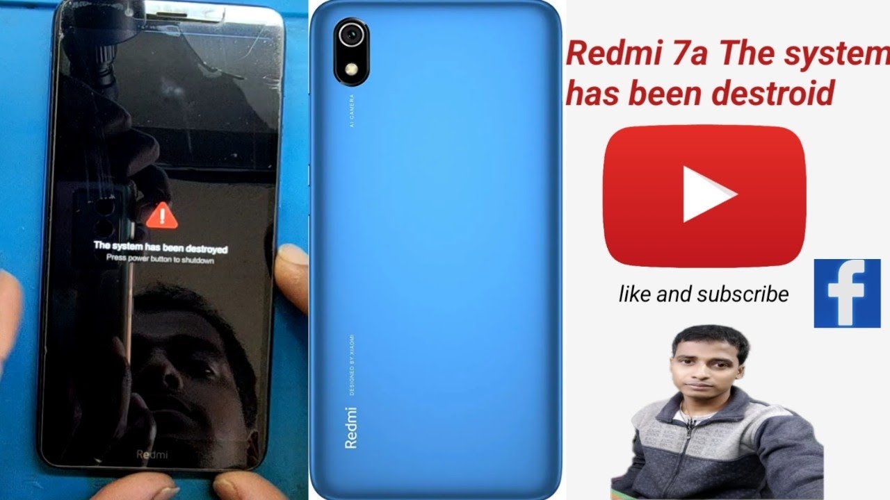Redmi 7a The System Has been destroyed || The system has been destroyed ...