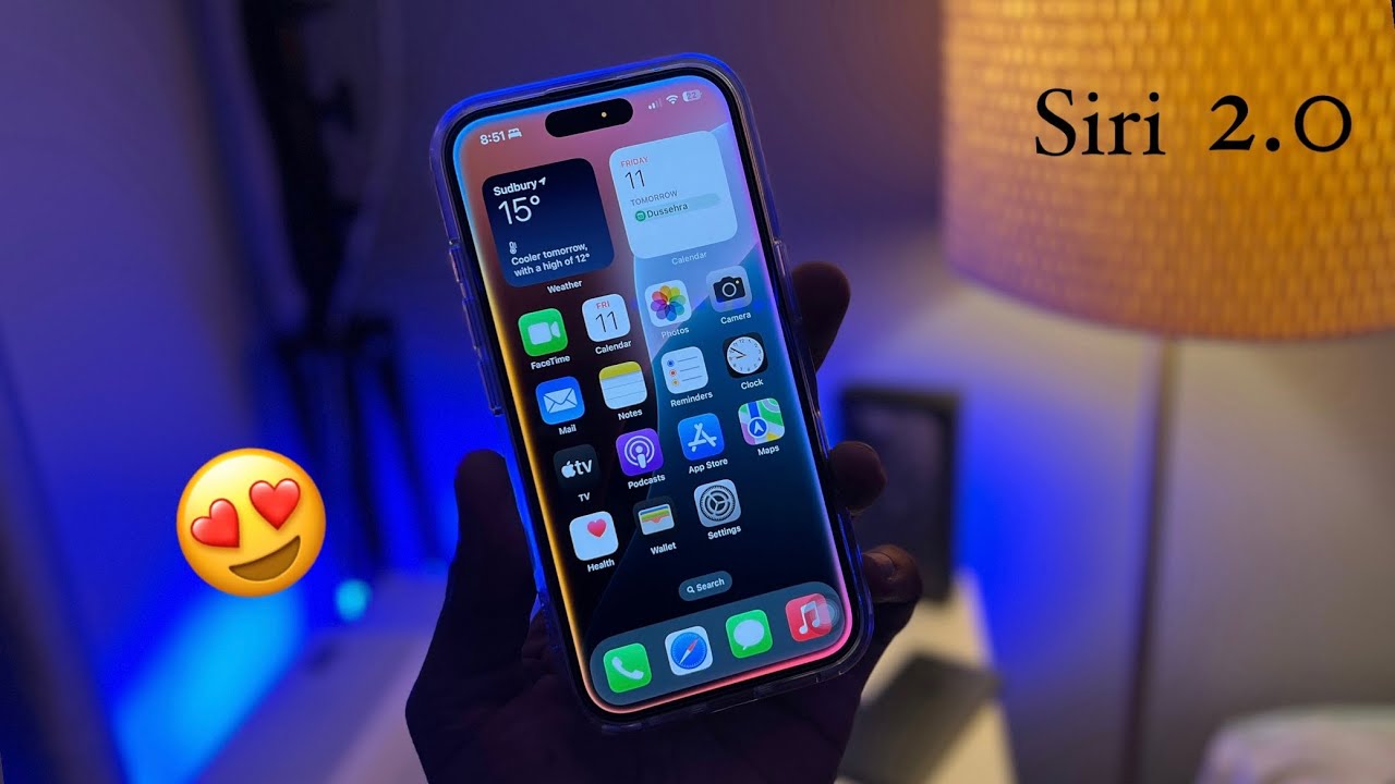 NEW Siri 2.0 Update - How to get new Siri in any iPhone - YouTube