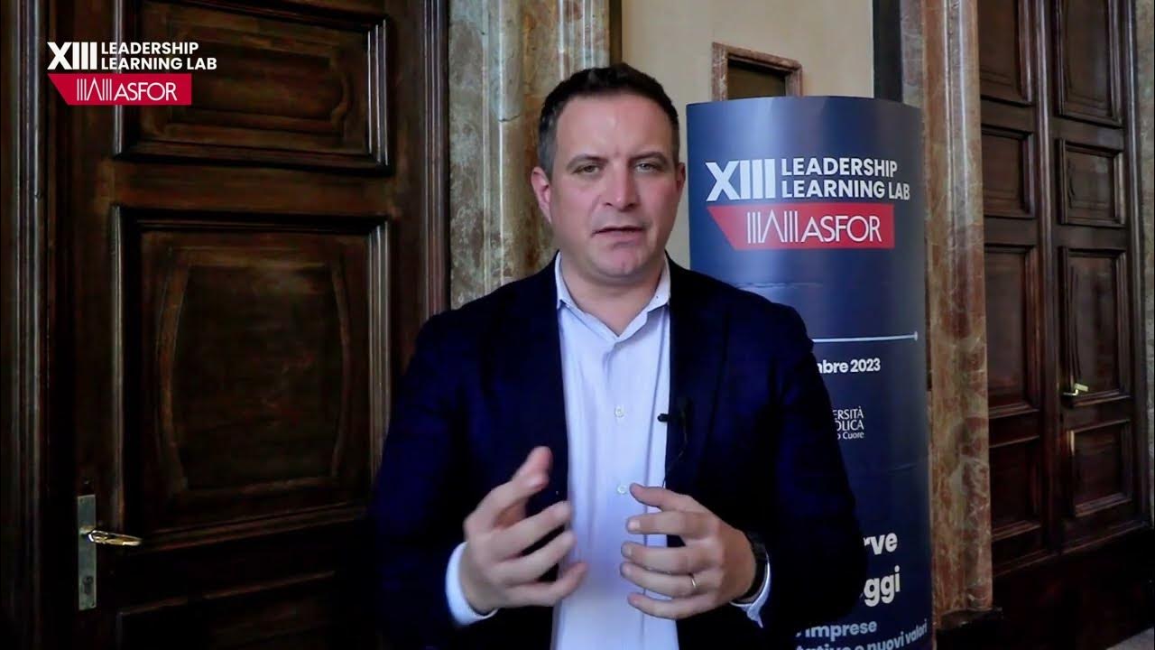 XIII Leadership Learning Lab Asfor | Federico Frattini - Intervista - YouTube