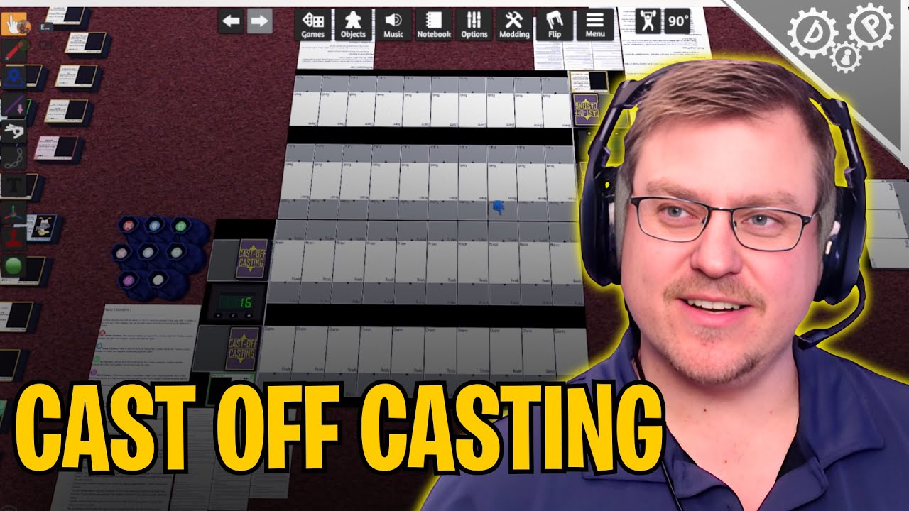 Cast Off Casting With 2 Friends | Design in Progress - YouTube