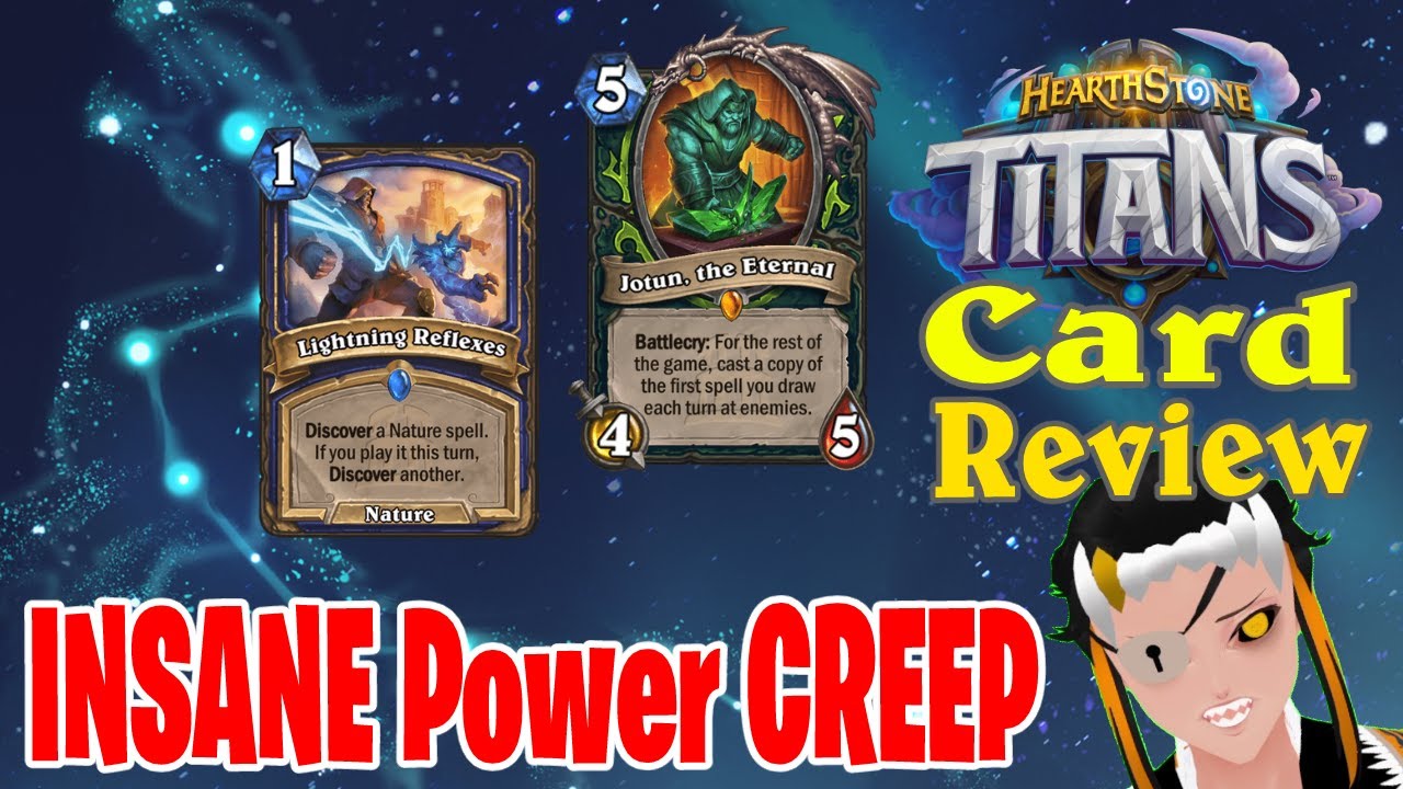 Power Creep This Set is INSANE!?! | TITANS Hearthstone Card Review ...