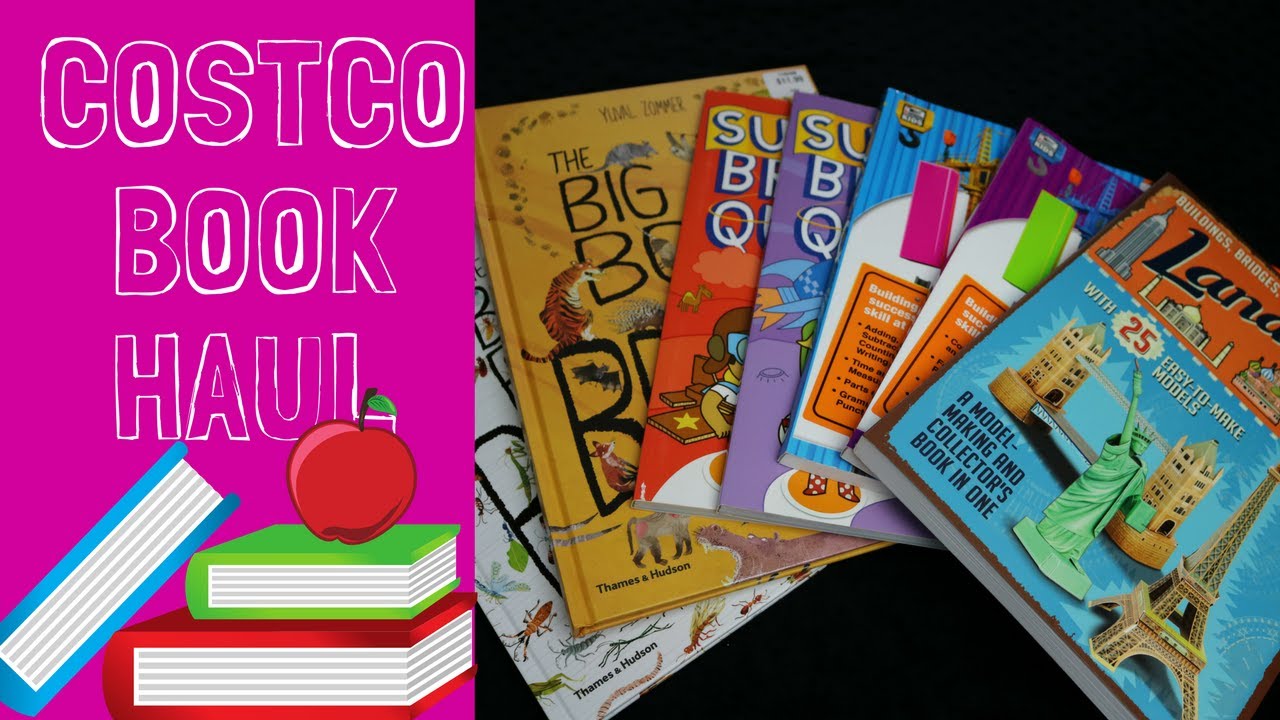 COSTCO BOOK HAUL || July 2017 || Bugs, Animals, 3D Landmarks ...
