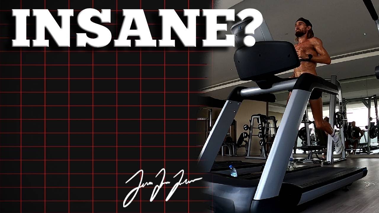 TREADMILL WORLD RECORD - 50KM UPHILL - YouTube