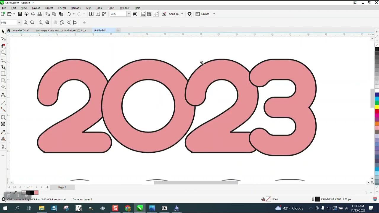Corel Draw Tips & Tricks Make numbers look like they are on Top of the others - YouTube
