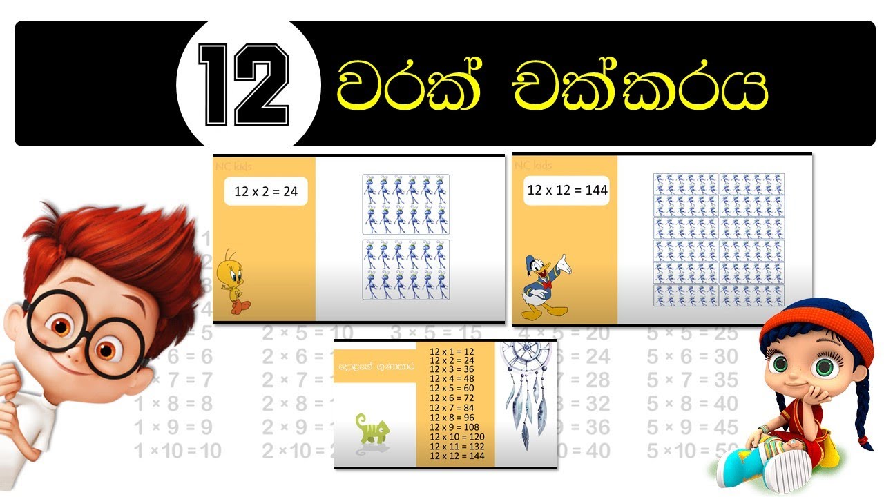 #NCKIDS Sri Lanka 12 warak chakkaraya - YouTube