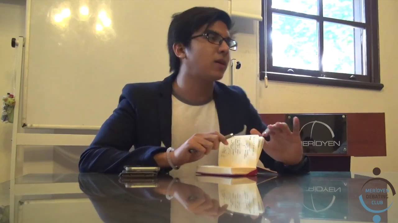 Interview With Syed Saddiq On Debating - YouTube