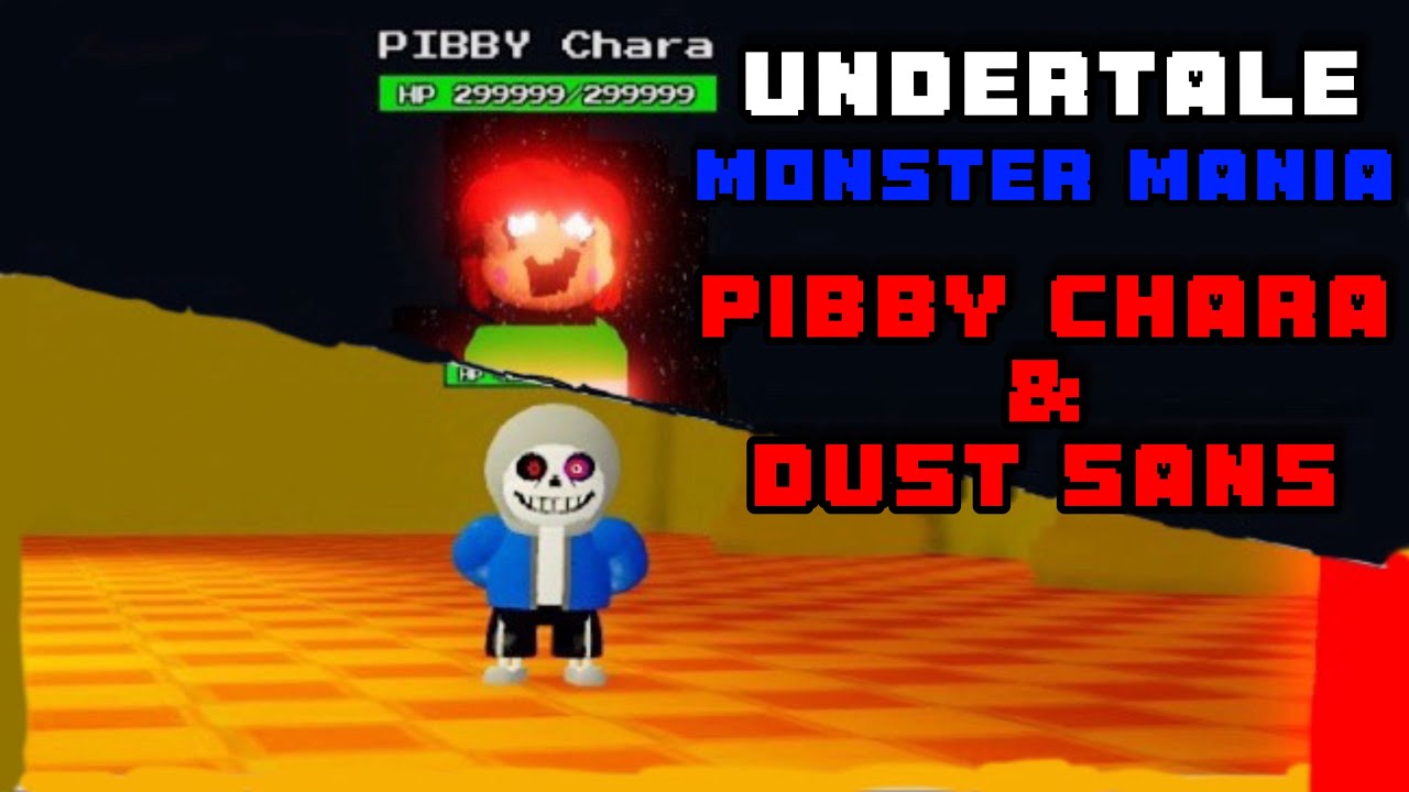 HOW TO FIND PIBBY CHARA AND DUST SANS… (Undertale Monster Mania) - YouTube