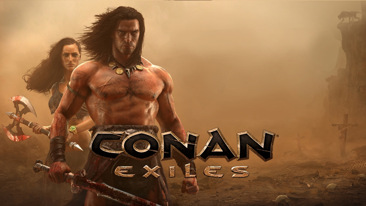 Conan Exiles - Adventuring & Exploring (Blacksmith Thrall waking up ...