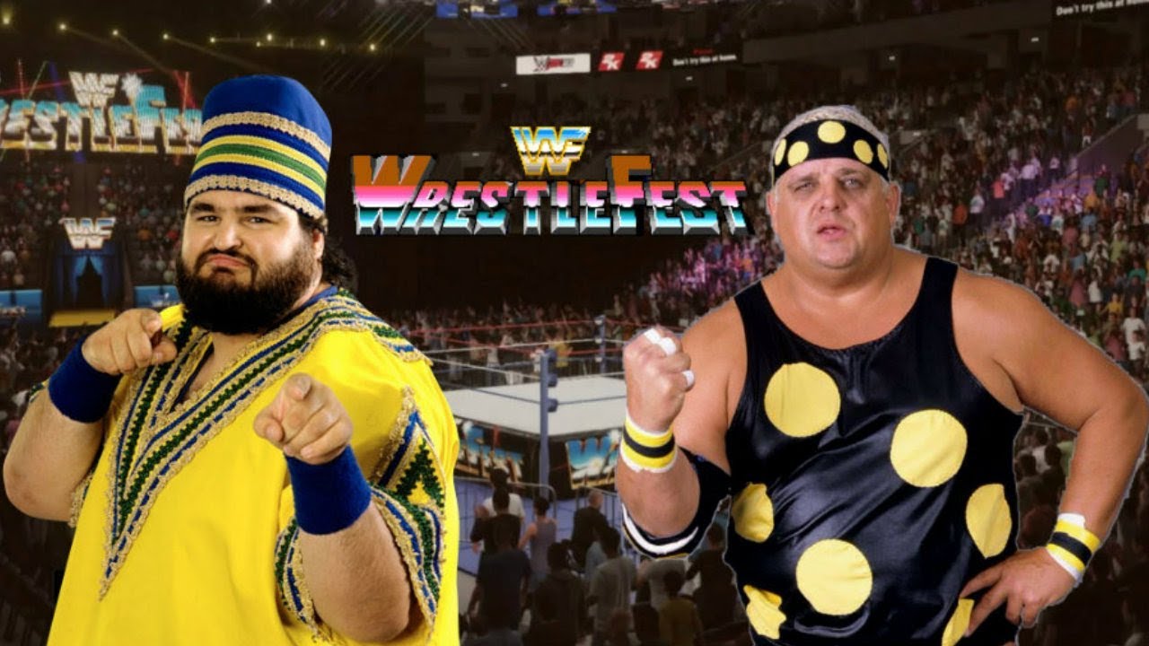 WWF WrestleFest | Akeem Vs. "The American Dream" Dusty Rhodes #2 - YouTube