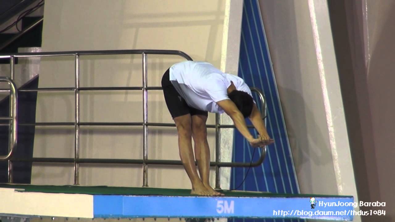 13 07 11 김천 다이빙 대회 김현중 (KimHyunJoong) 5M Platform Diving - YouTube
