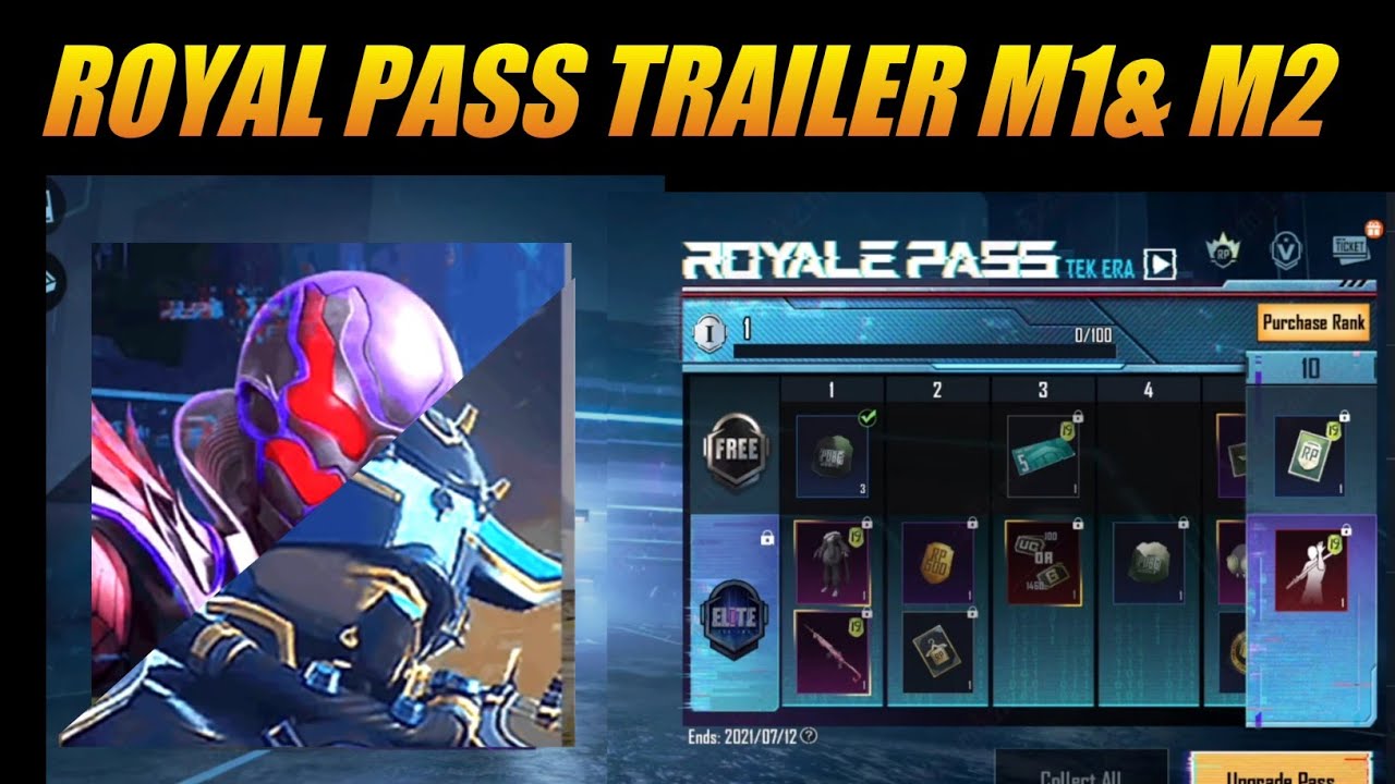 NEW MONTHLY ROYAL PASS SEASON-20 TRAILER M1 & M2| SS1 BGMI| THE AGE OF ...