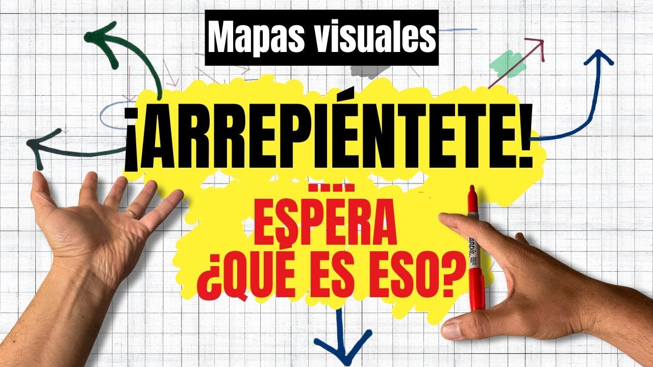 ¿Qué es el ARREPENTIMIENTO? | Mapas visuales | Cuadernito Teológico ...