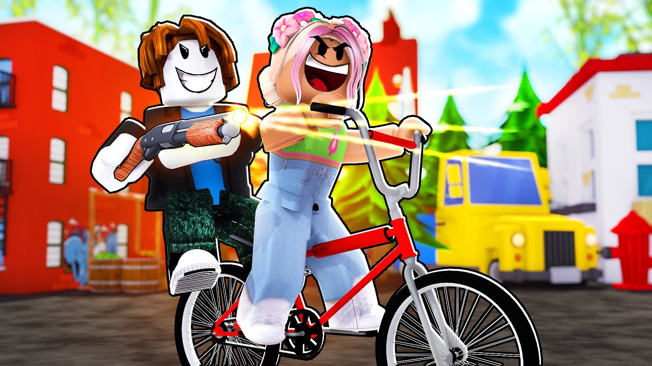 Riding a Bike in Roblox be like - YouTube